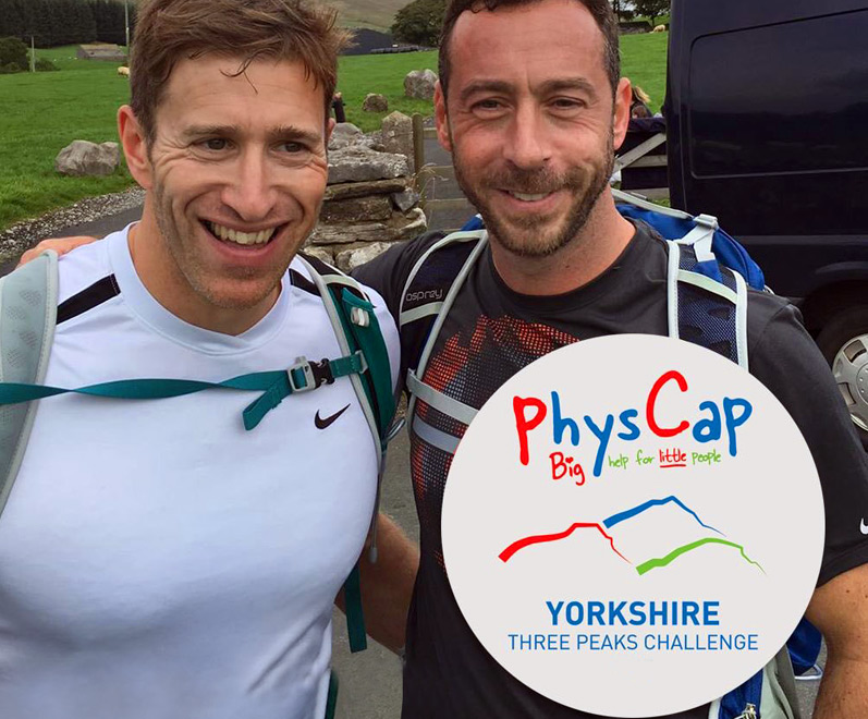 PhysCap Children’s Charity – Raising money for children with disabilities in West Yorkshire